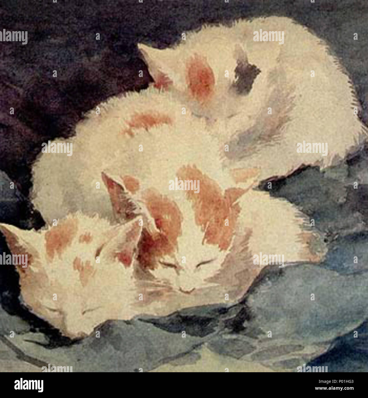 . Englisch: Katzen, von Takahashi Yuichi, Kasama Nichido Museum der ...