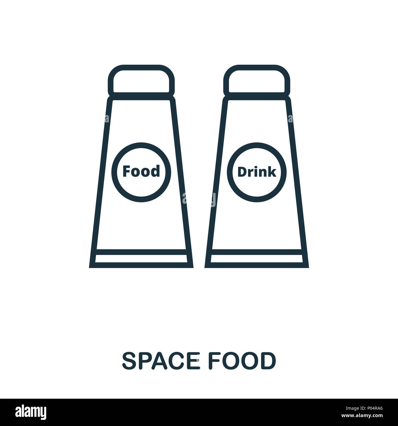 Platz Essen Symbol. Flat Style Icon Design. UI. Abbildung: Raum essen ...