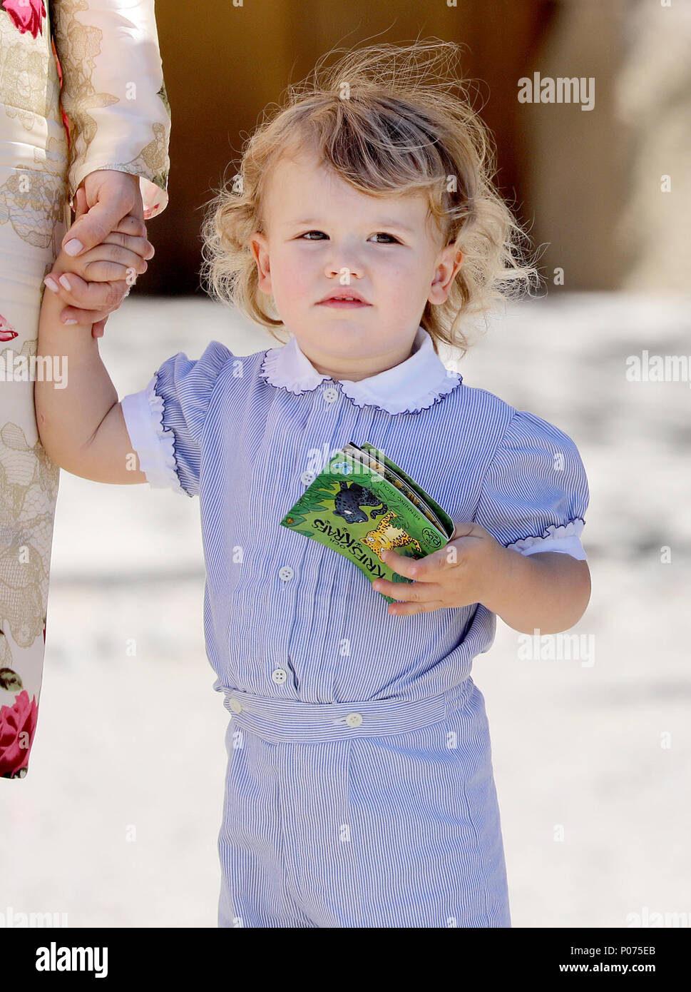 Stockholm, Schweden. 07 Juni, 2018. Fürst Alexander von Schweden posieren für die Presse, die am ...