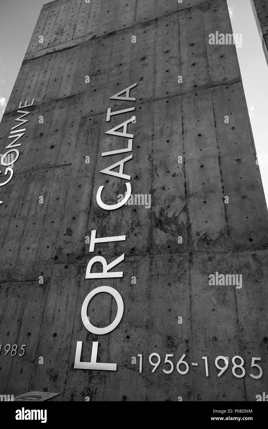 Die cradock Vier Denkmal in Erinnerung an die Ermordeten Anti-Apartheid ...