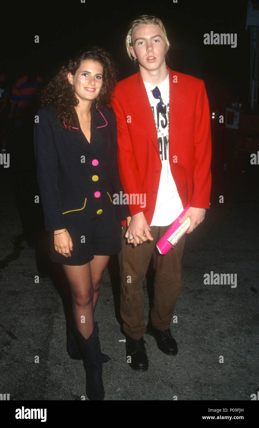 UNIVERSAL CITY, CA - 05. SEPTEMBER: Musiker Elijah Blue Allman (R) und ...