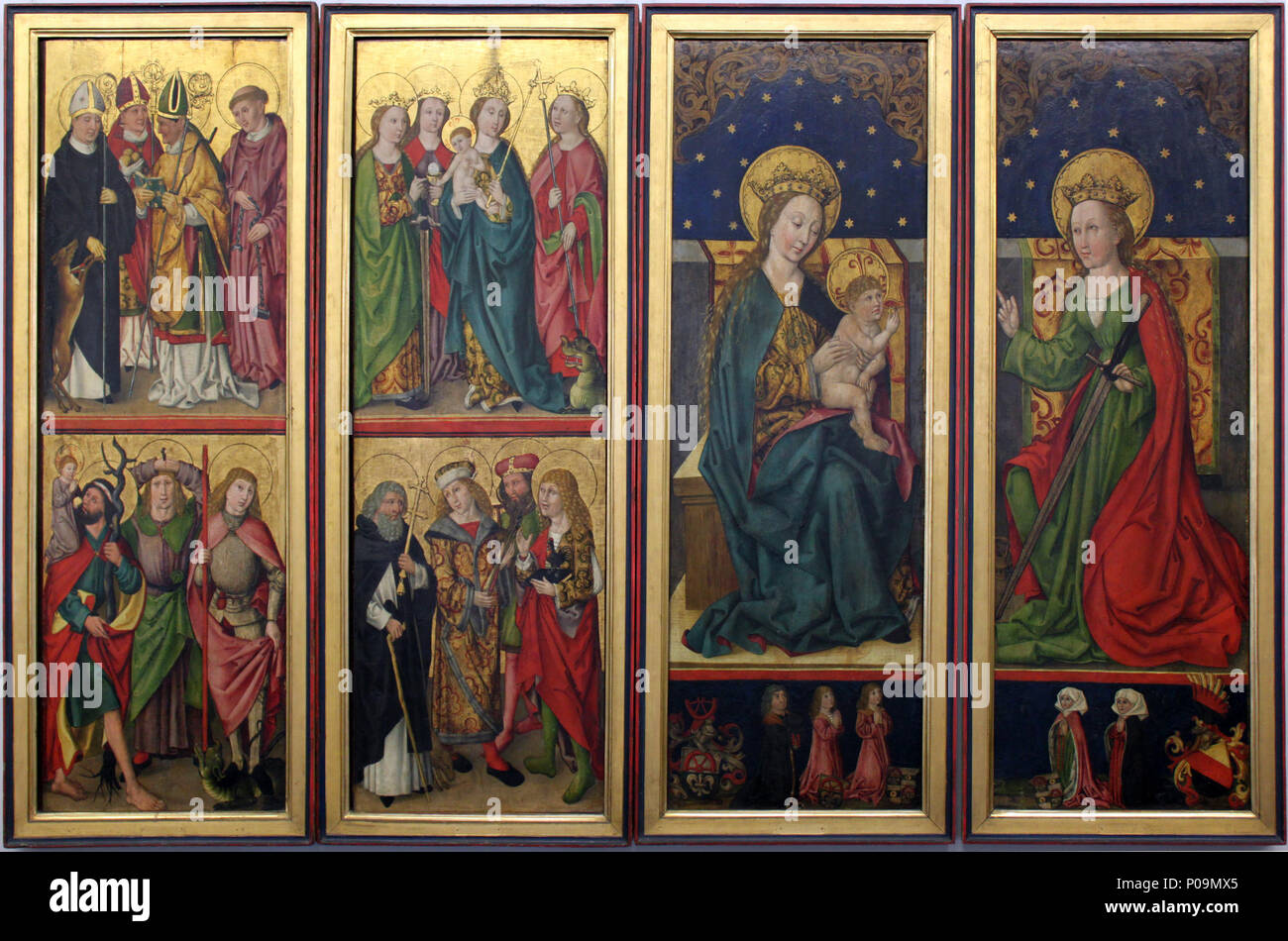 Stifter und Heilige Stockfotos und -bilder Kaufen - Alamy