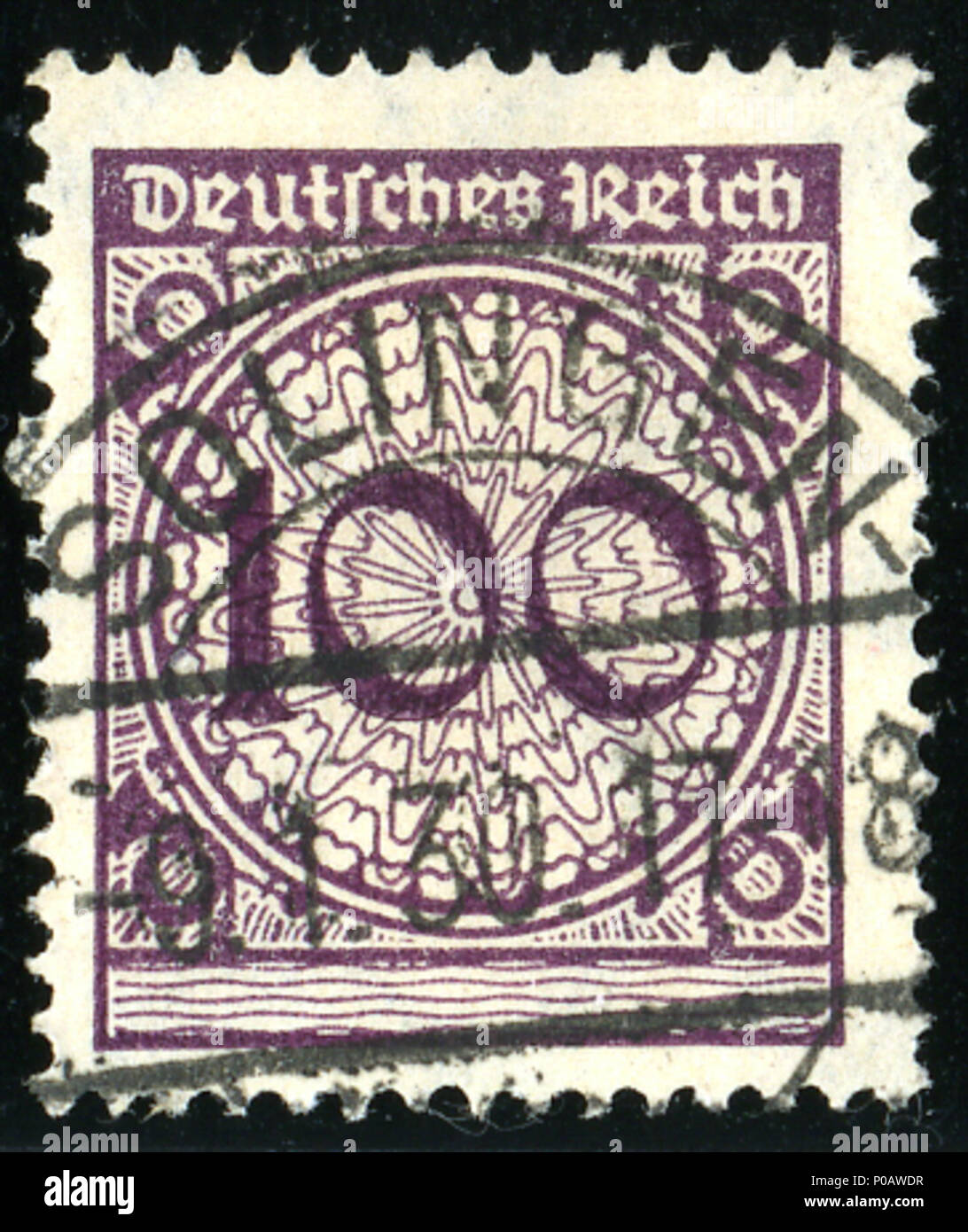 Germany post mark stamp postage stamp -Fotos und -Bildmaterial in hoher ...