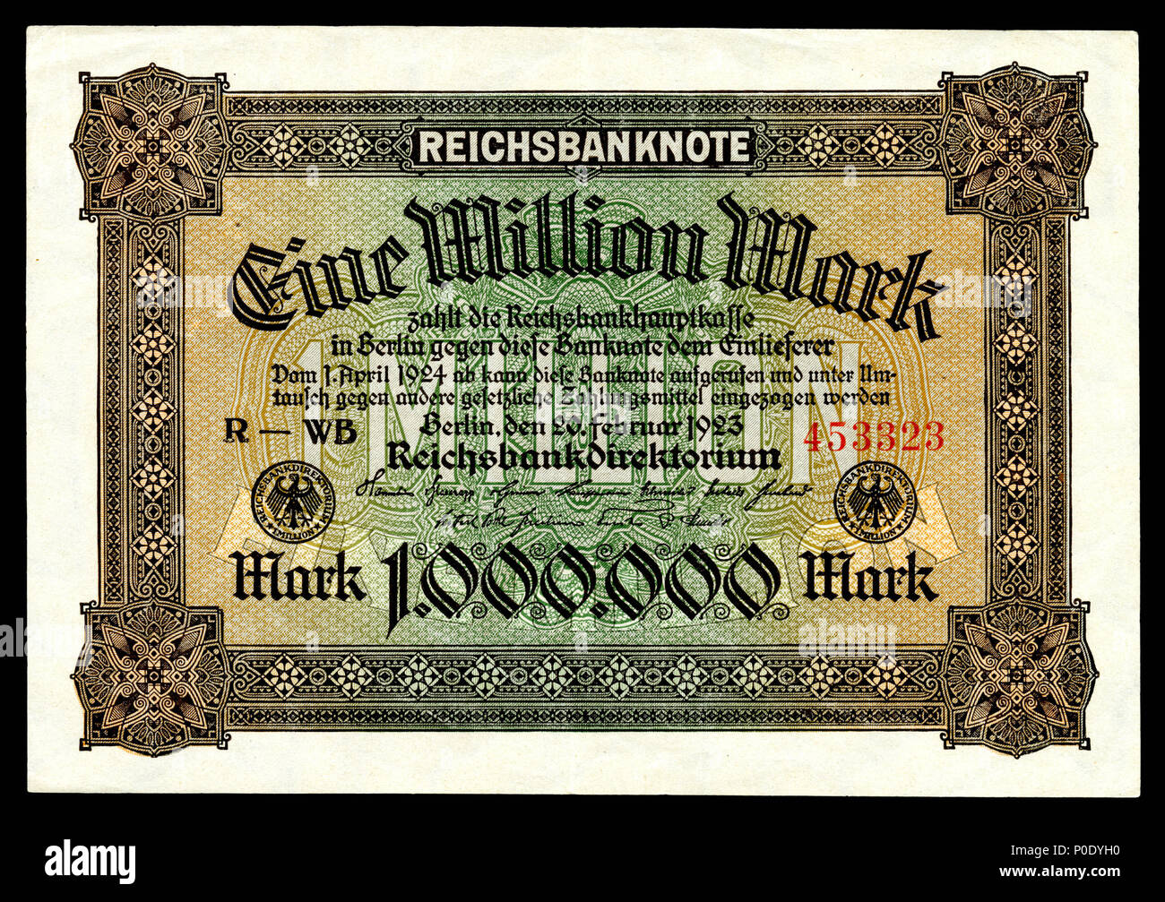 Deutsche hyperinflation der 1920er jahre -Fotos und -Bildmaterial in ...