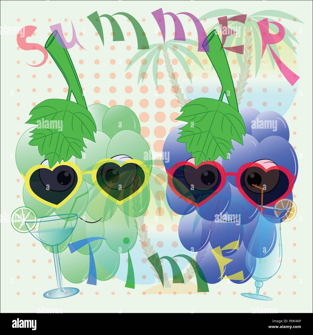 Weintraube cartoon -Fotos und -Bildmaterial in hoher Auflösung – Alamy