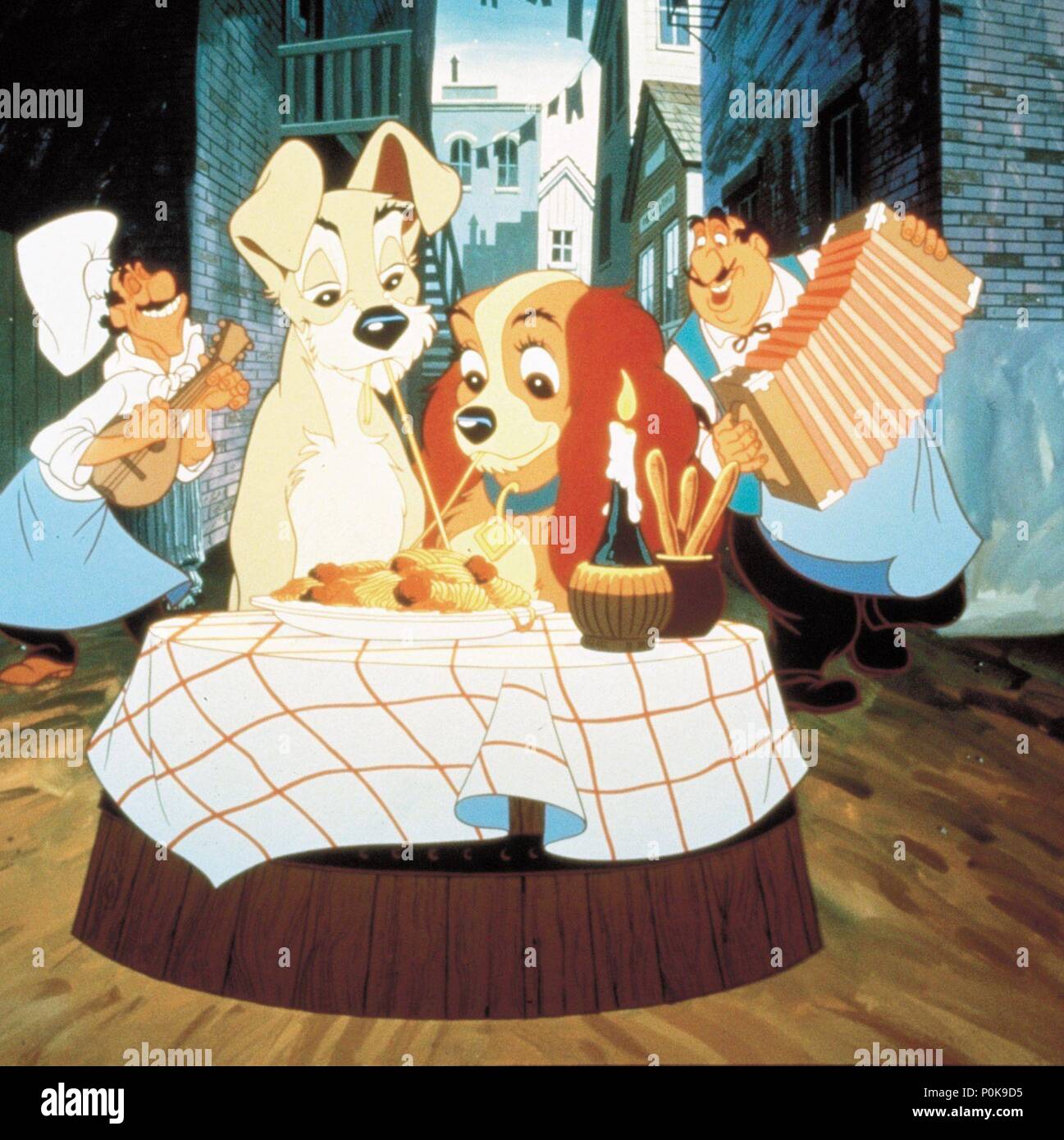 Lady and the tramp 1955 -Fotos und -Bildmaterial in hoher Auflösung ...