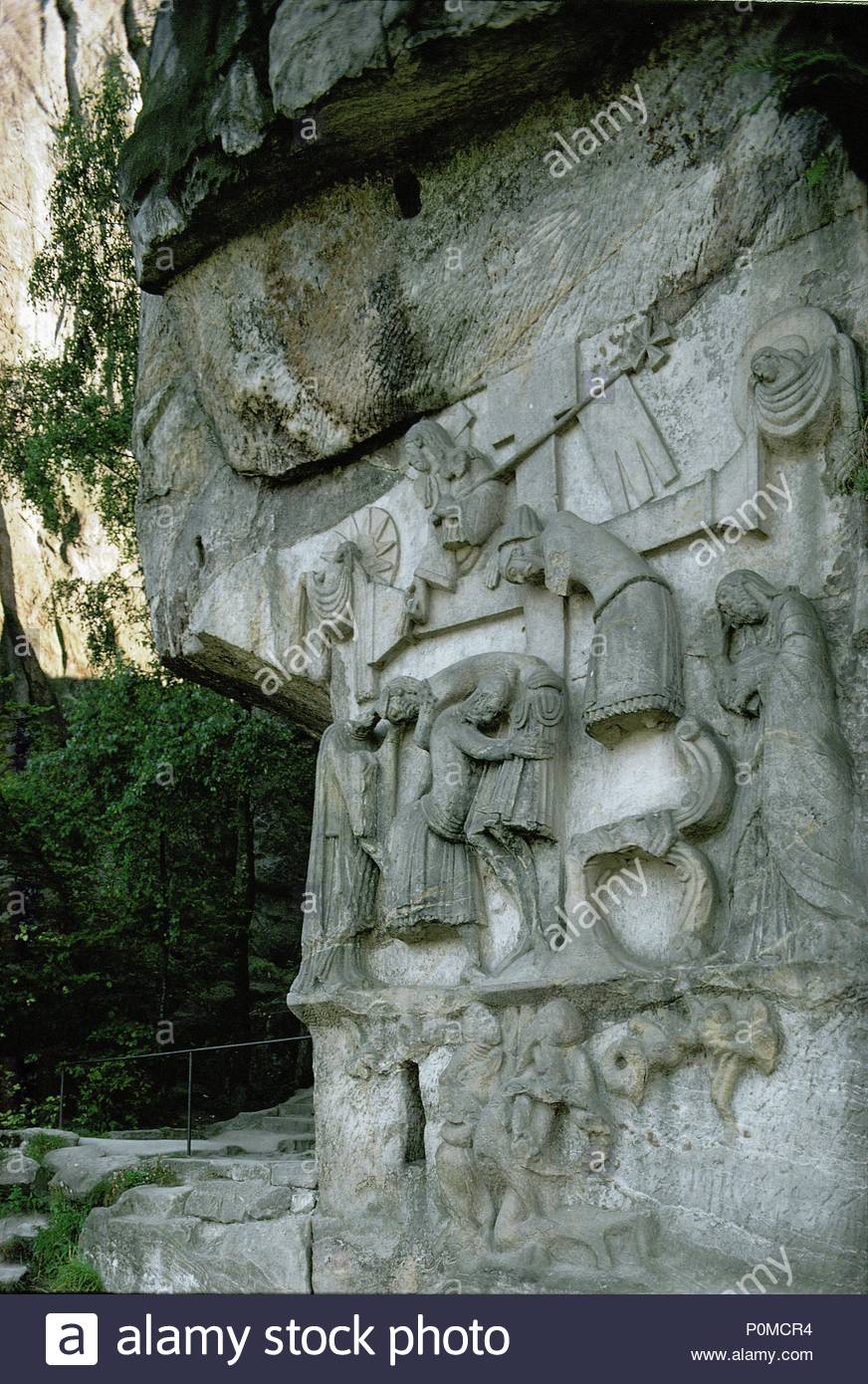 Relief Externsteine Stockfotos & Relief Externsteine Bilder - Alamy