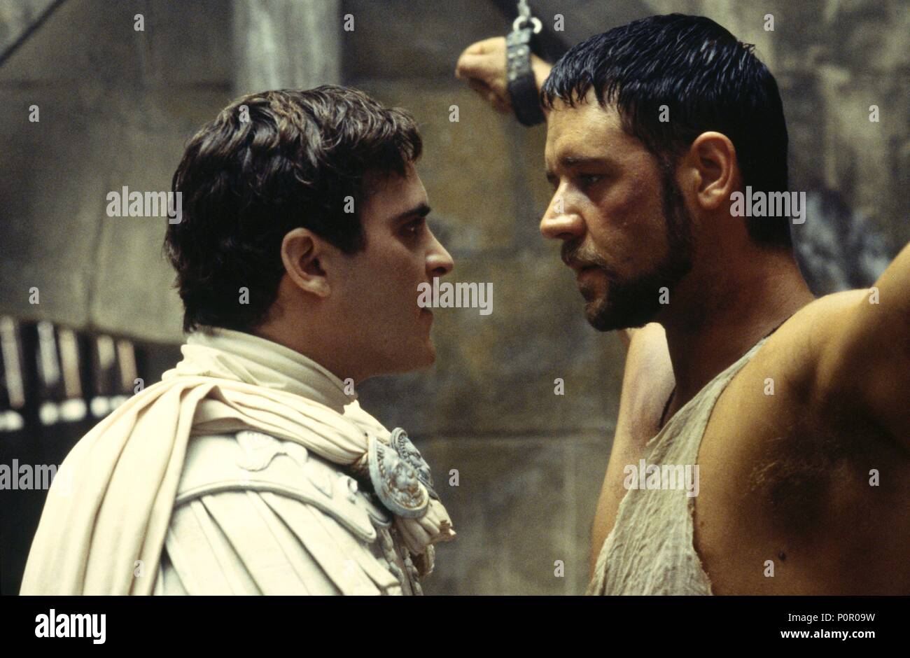 Joaquin phoenix russell crowe gladiator -Fotos und -Bildmaterial in ...