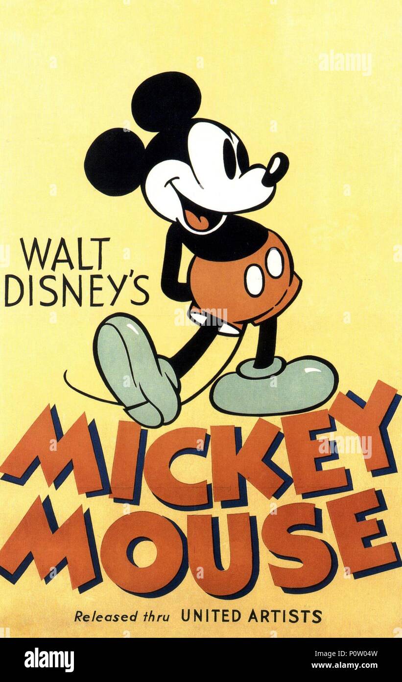 Walt Disney Poster Mickey Walt Disney'S Mickey Mouse In The Old Mill
