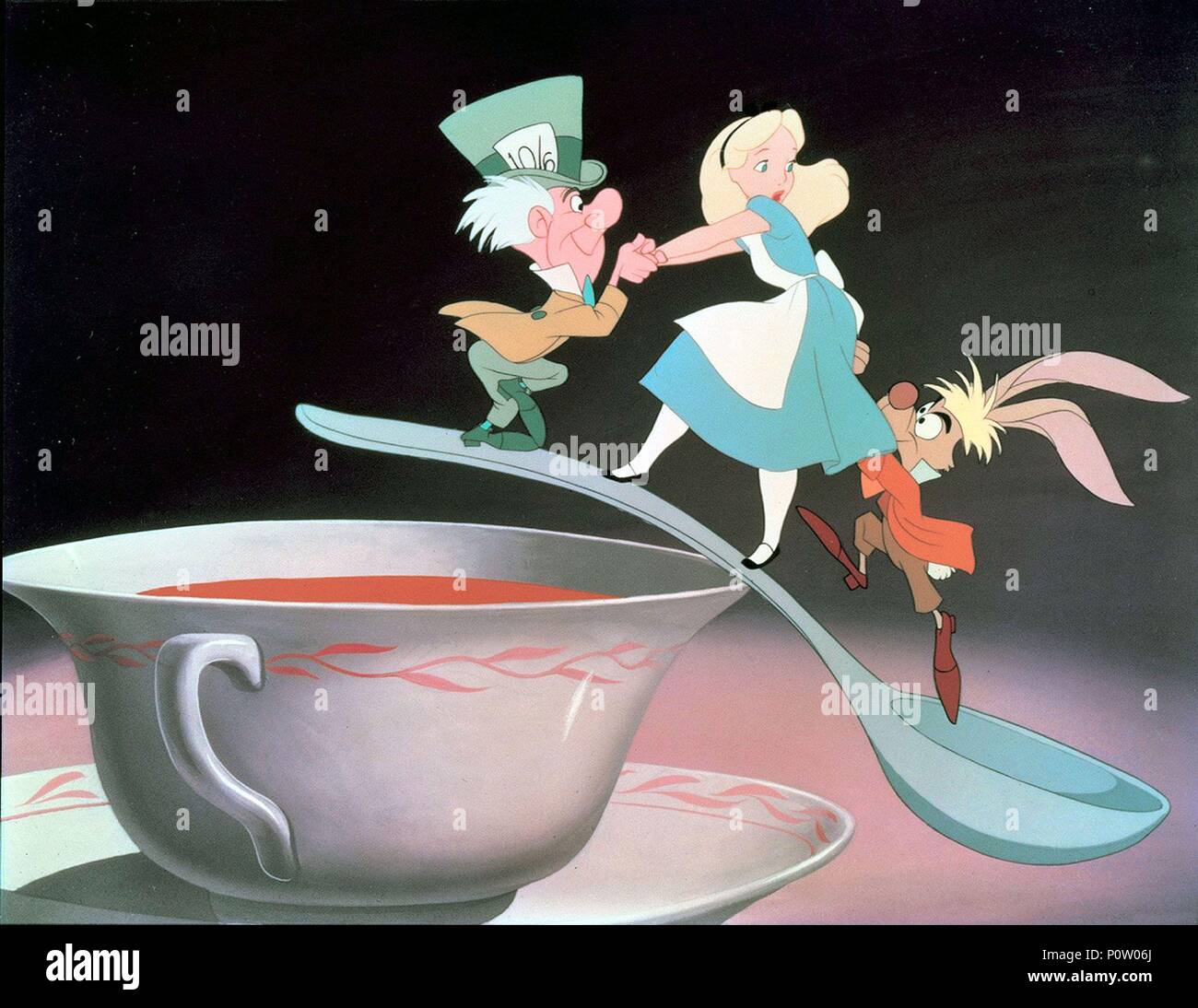 Alice In Wonderland 1951 Walt Stockfotos & Alice In Wonderland 1951 ...