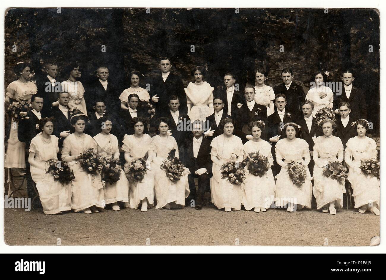 LIBEREC (REICHENBERG), TSCHECHOSLOWAKISCHE REPUBLIK - UM 1920s: Vintage ...