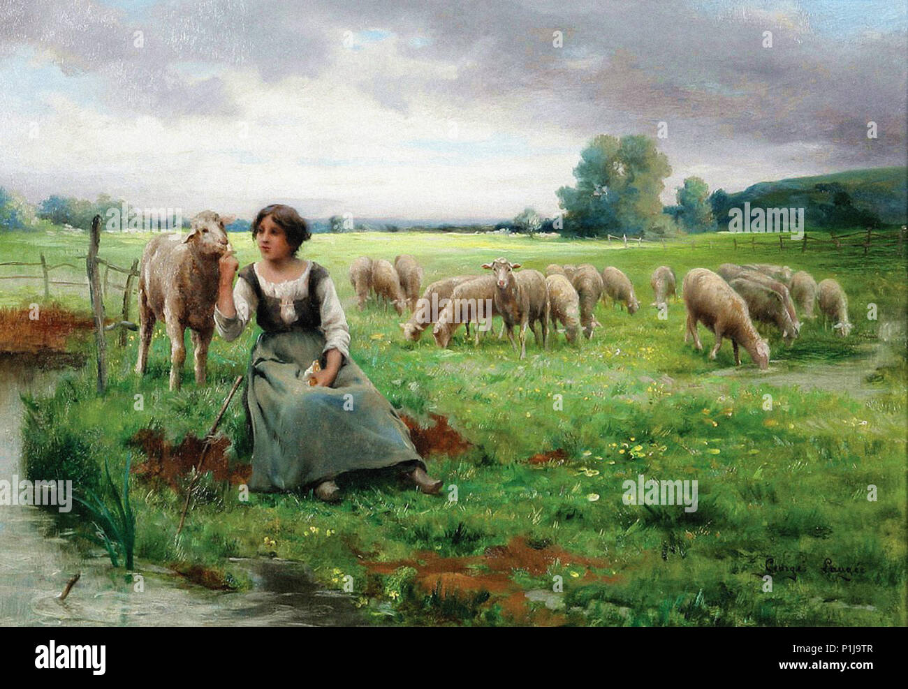 Junge hirtin -Fotos und -Bildmaterial in hoher Auflösung – Alamy