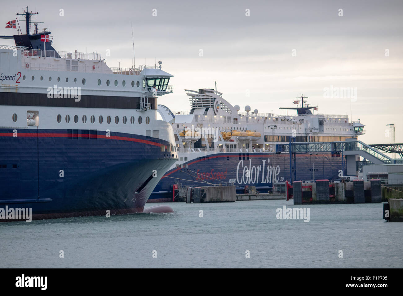 Color line superspeed ferry hirtshals -Fotos und -Bildmaterial in hoher ...