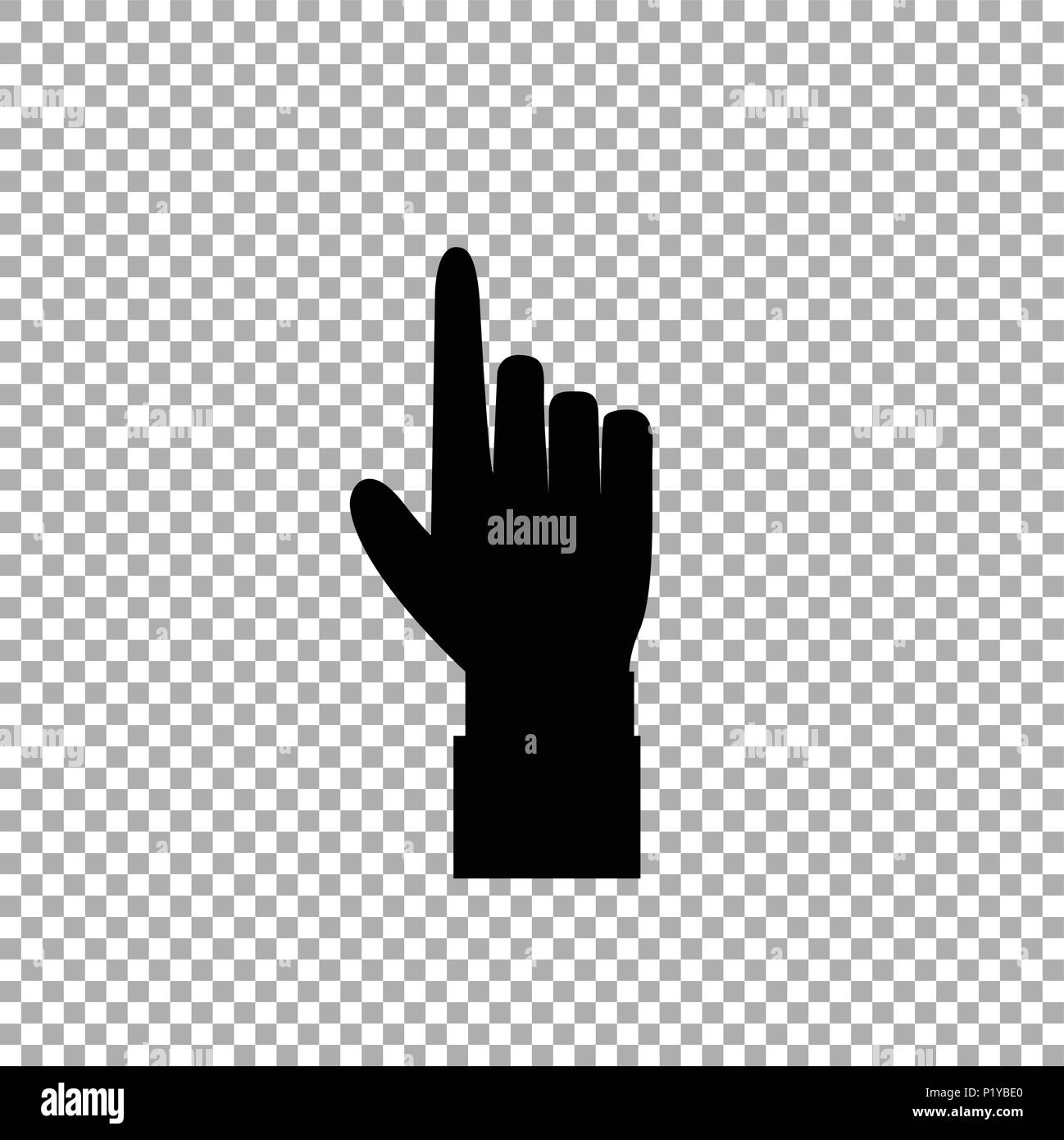 Old vector symbol hand pointing -Fotos und -Bildmaterial in hoher ...