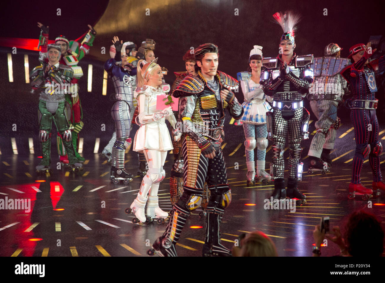 Bochum, Deutschland. 12 Juni, 2018. "Greaseball" Szene aus dem Musical ...