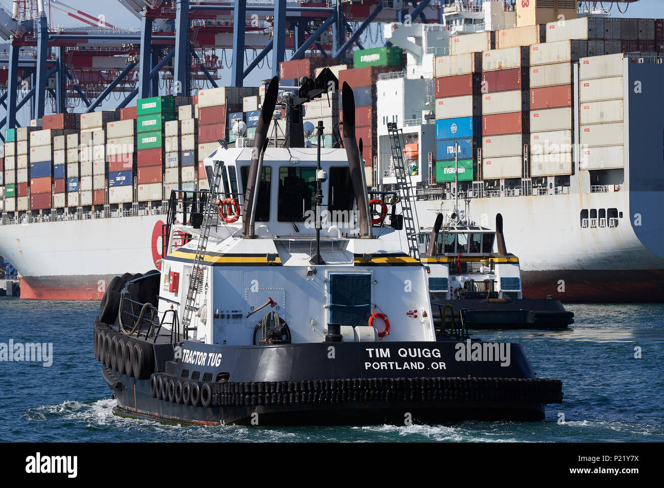 MILLENNIUM MARITIME, Traktor Schlepper, TIM QUIGG, näherte sich der ...