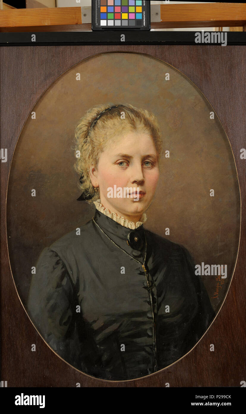 . Bildnis einer Dame. Marisa v Wolf. Deutsch: Julie Hagen-Schwarz ...