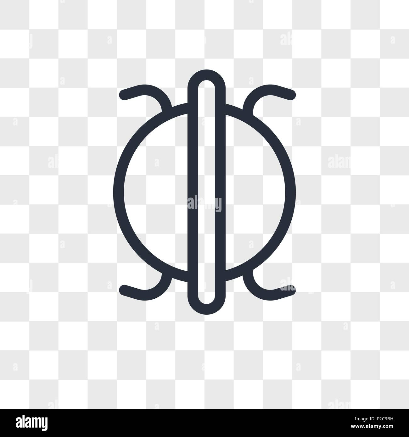 Ausdauer vektor Icon auf transparentem Hintergrund isoliert, Ausdauer ...