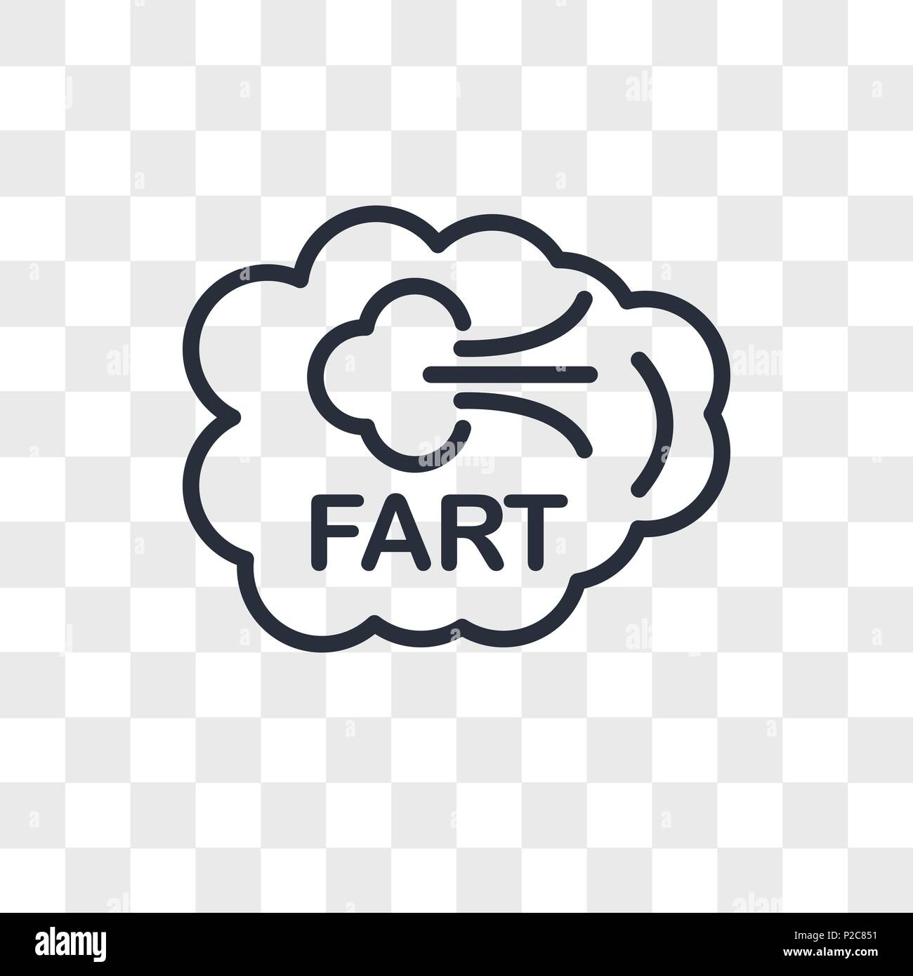 Fart vektor Icon auf transparentem Hintergrund isoliert, fart logo ...