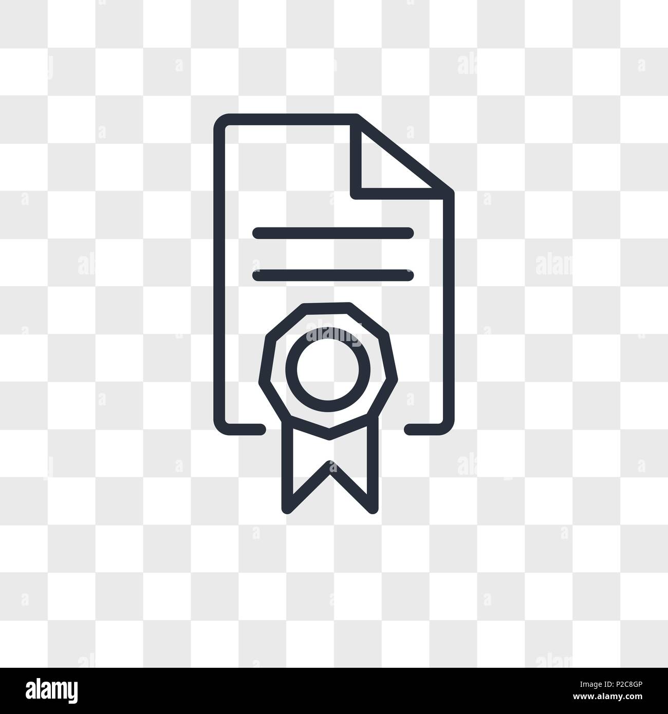 Mandat vektor Icon auf transparentem Hintergrund isoliert, Mandat logo ...