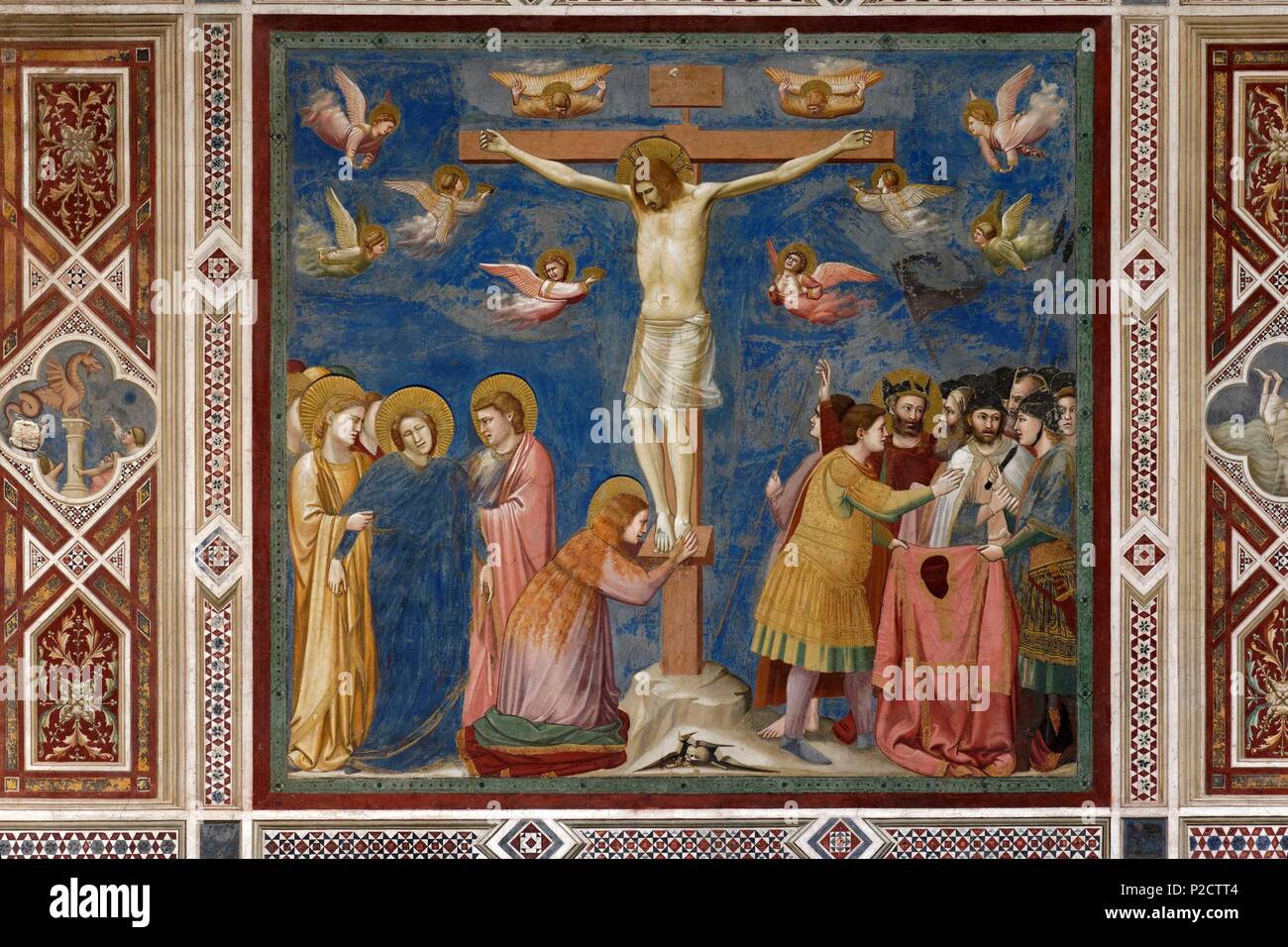 Italien, Venetien, Padua, Padua, Cappella degli Scrovegni Kapelle, Fresken von Giotto ...