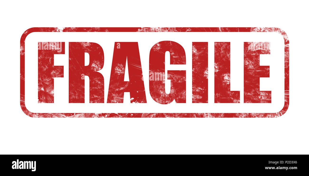 Package with fragile sticker -Fotos und -Bildmaterial in hoher ...