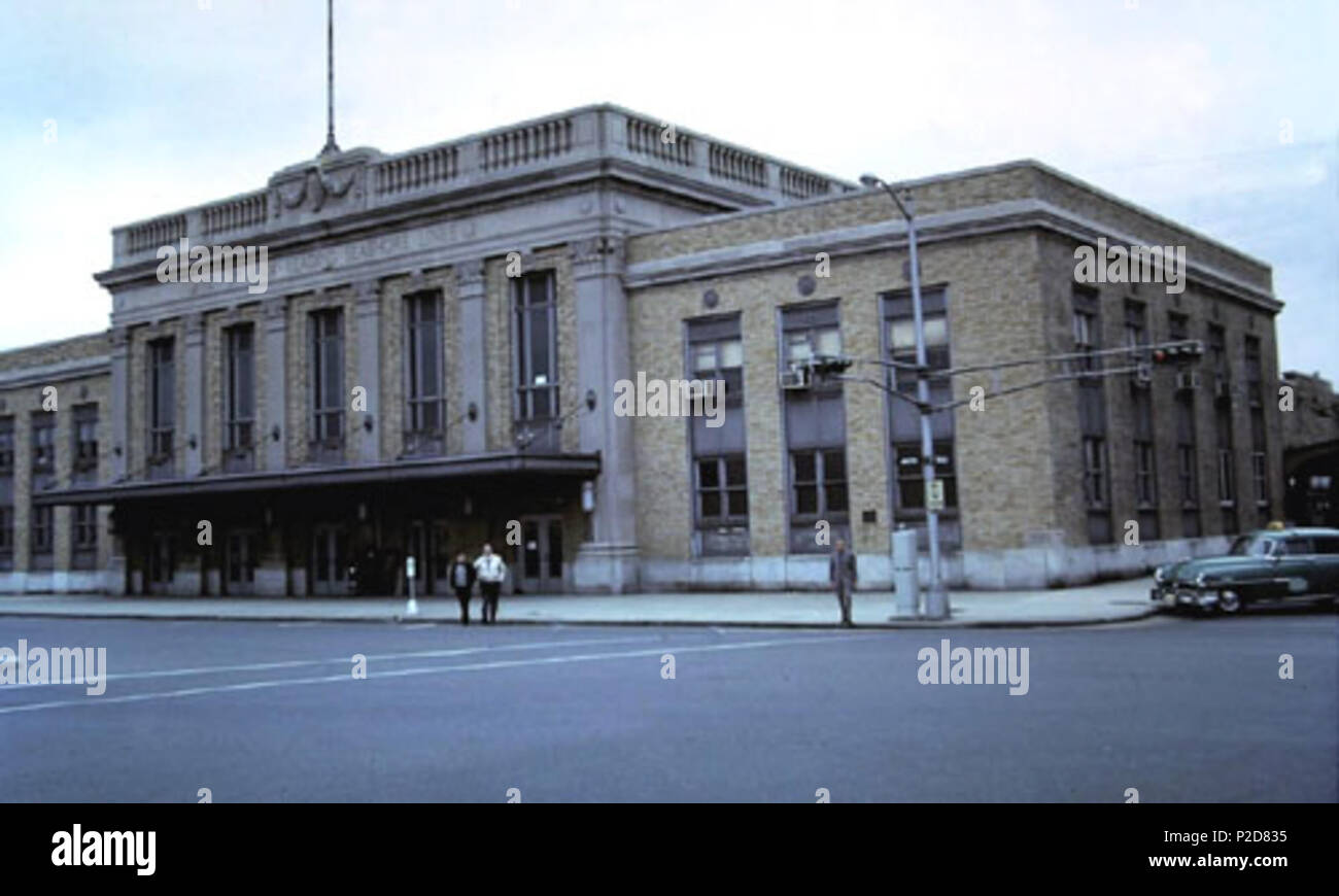 . Englisch: Atlantic City Union Station im Jahr 1964. 1964. Hikki ...
