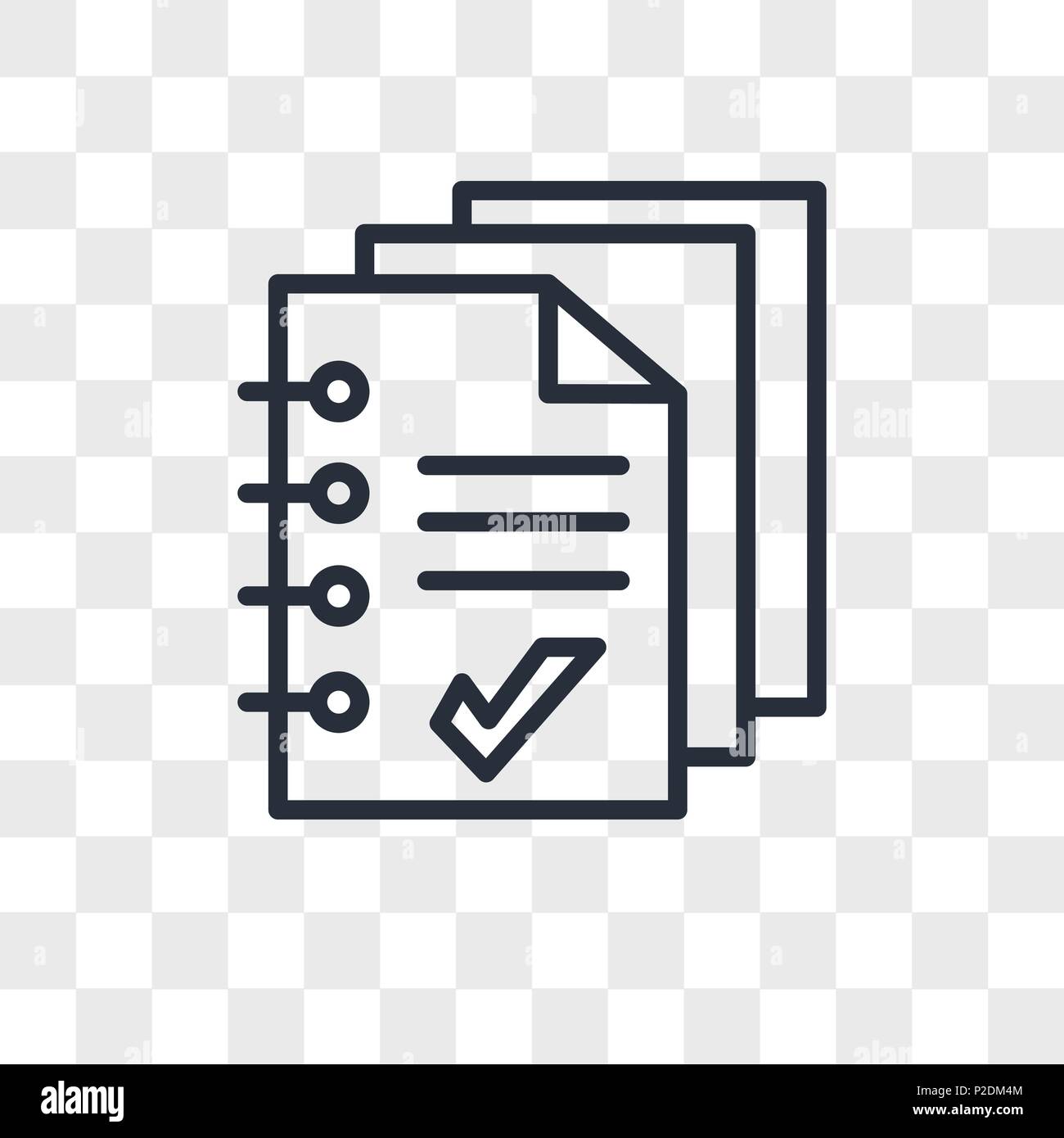 Handout vektor Icon auf transparentem Hintergrund isoliert, Handout ...