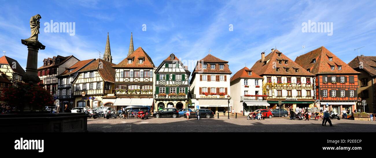Street scene obernai alsace france -Fotos und -Bildmaterial in hoher ...