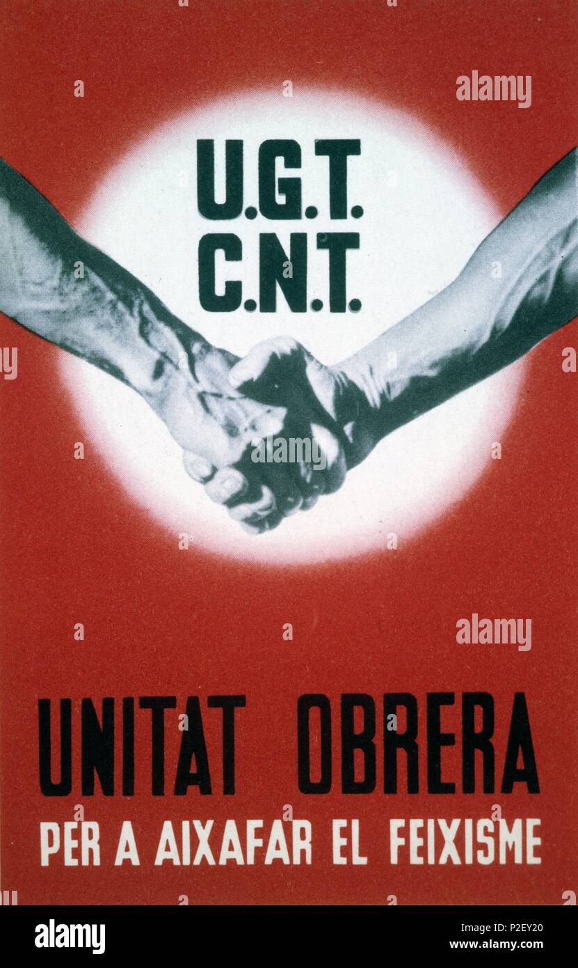 Spanish civil war propaganda poster -Fotos und -Bildmaterial in hoher ...