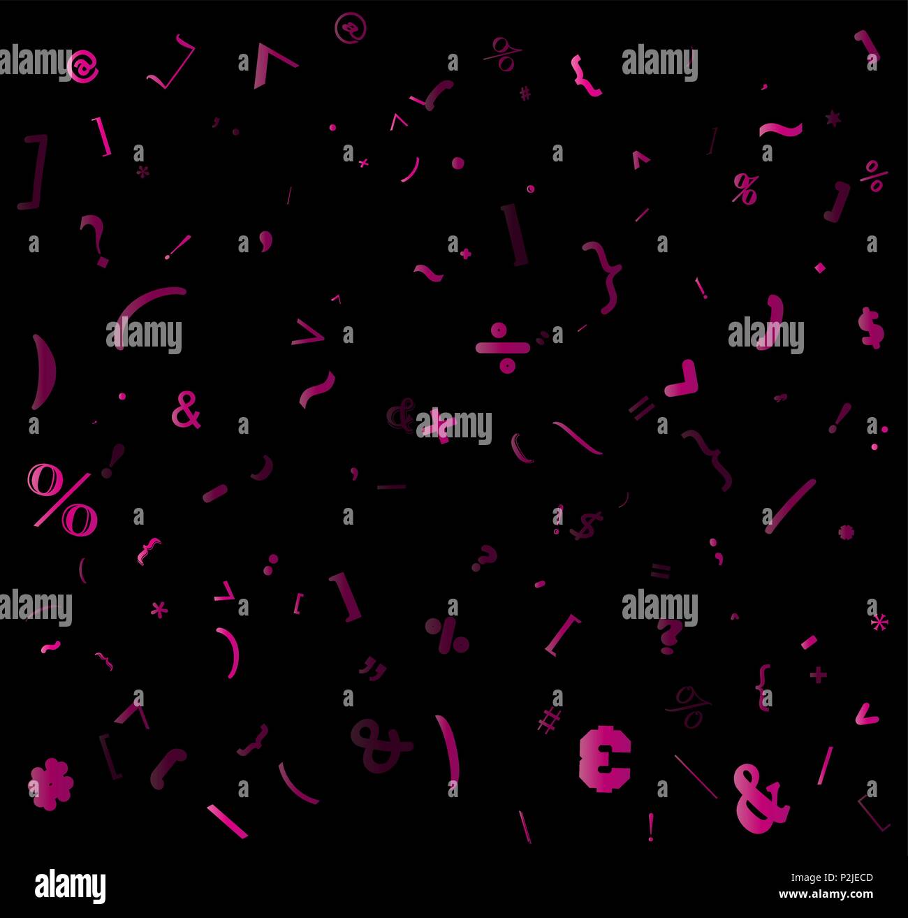 Random besonderes Zeichen, Doppelpunkt Alphabet schönen Hintergrund ...