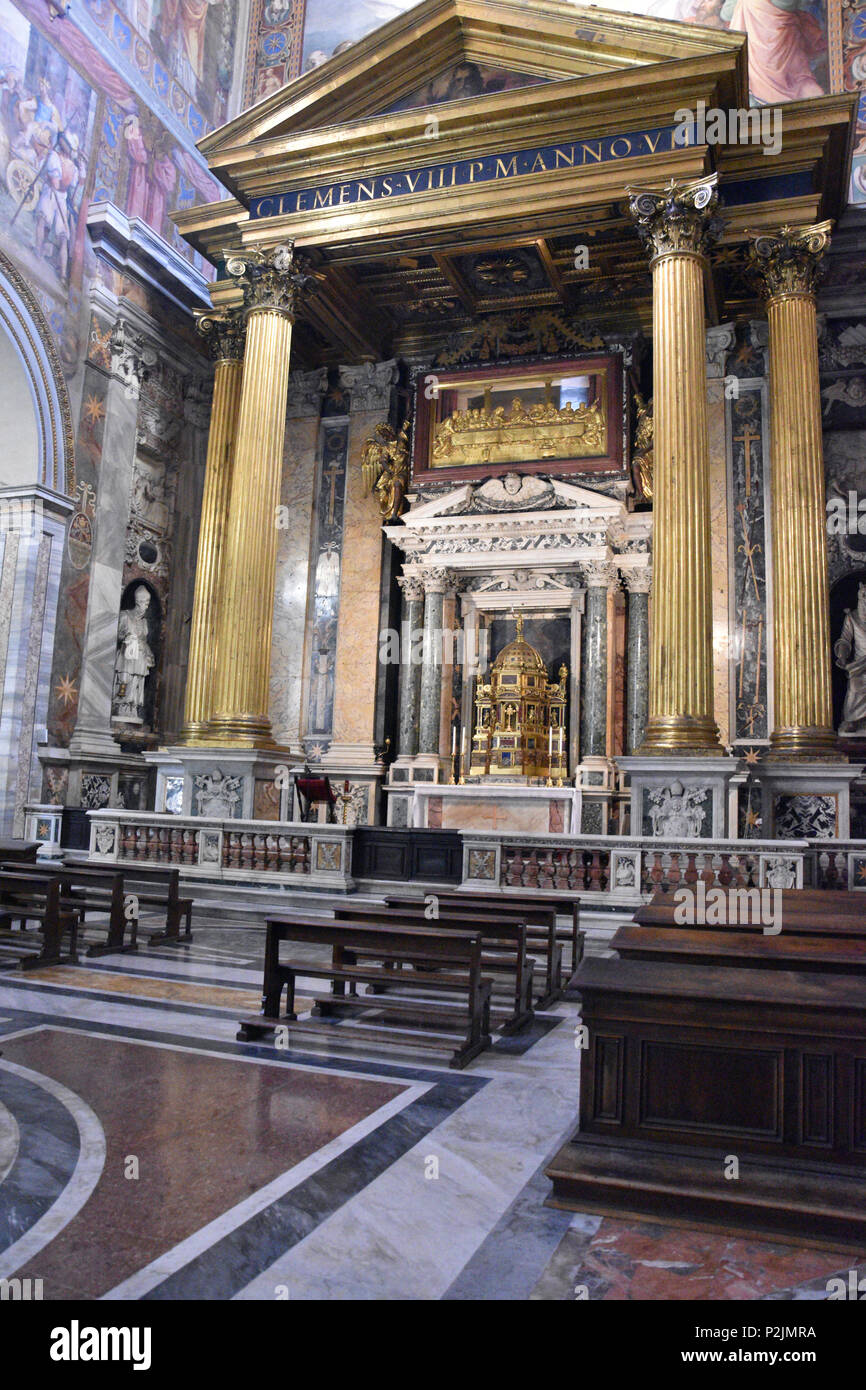 Altar der Anbetung des Allerheiligsten Sakraments, Archbasilica St. Johannes im Lateran, St ...