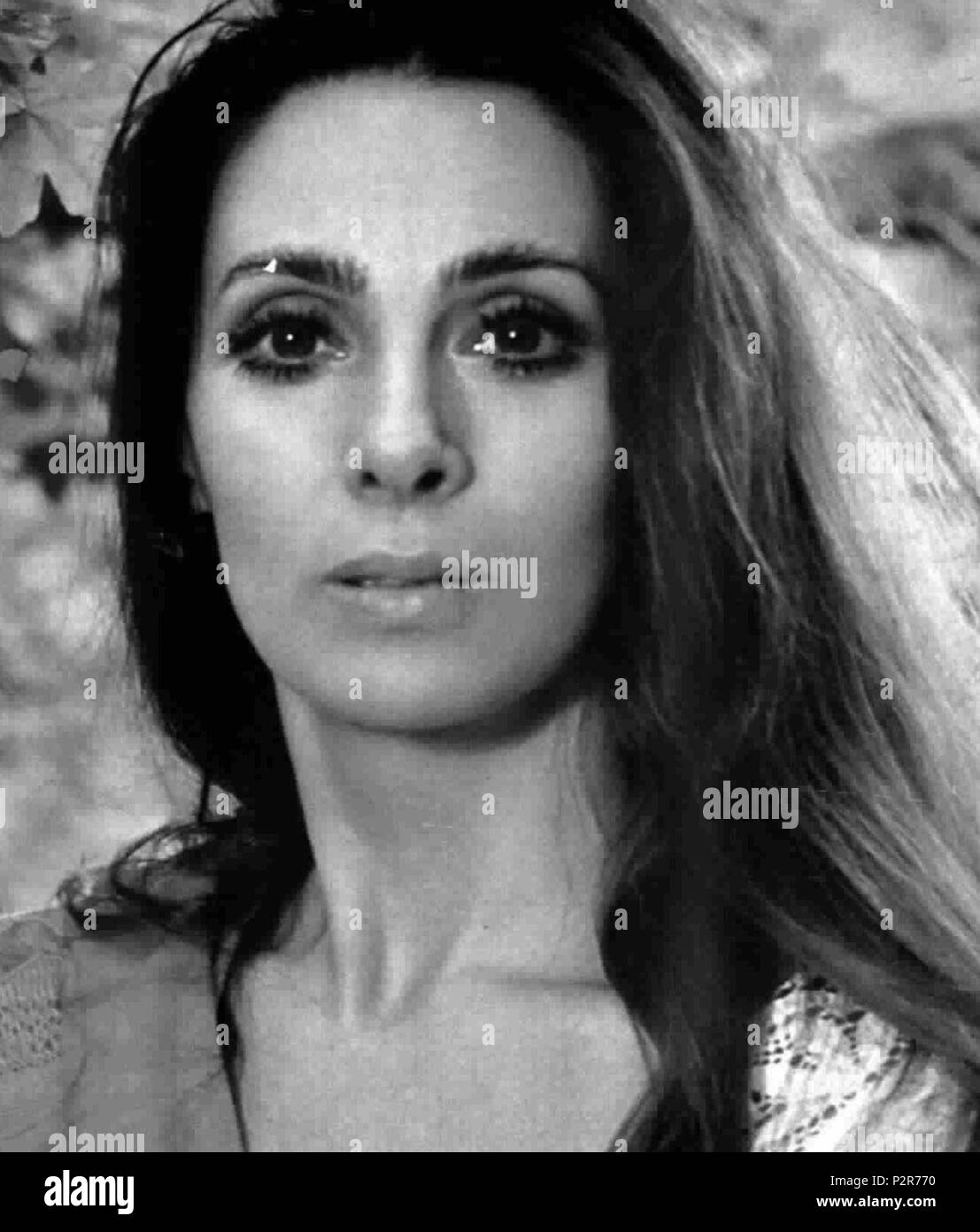 . Die italienische Schauspielerin Marisa Belli. Juli 1972. Glauco ...
