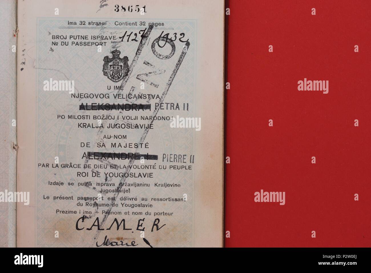 Putna isprava -Fotos und -Bildmaterial in hoher Auflösung – Alamy