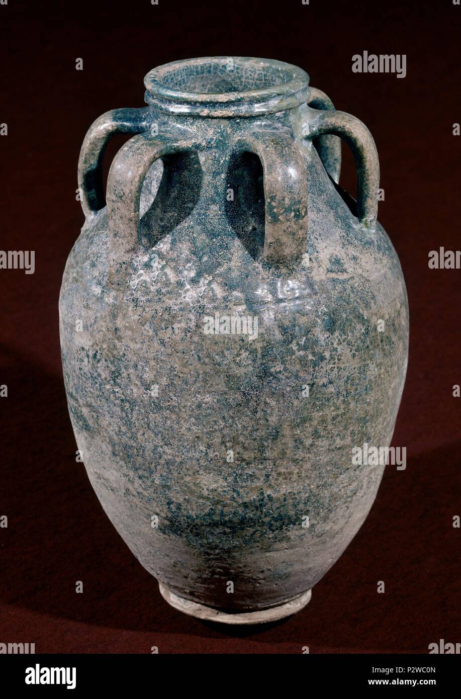 CERAMICA IRANI - CANTARO DE BARRO ROJIZO. Lage: MUSEO ARQUEOLOGICO ...