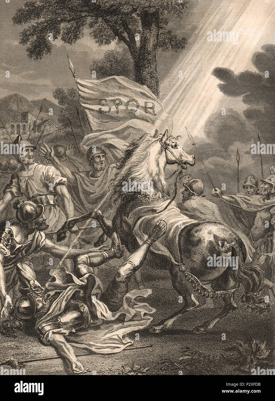 Die Bekehrung des hl. Paulus, AD 33-36 Stockfotografie - Alamy