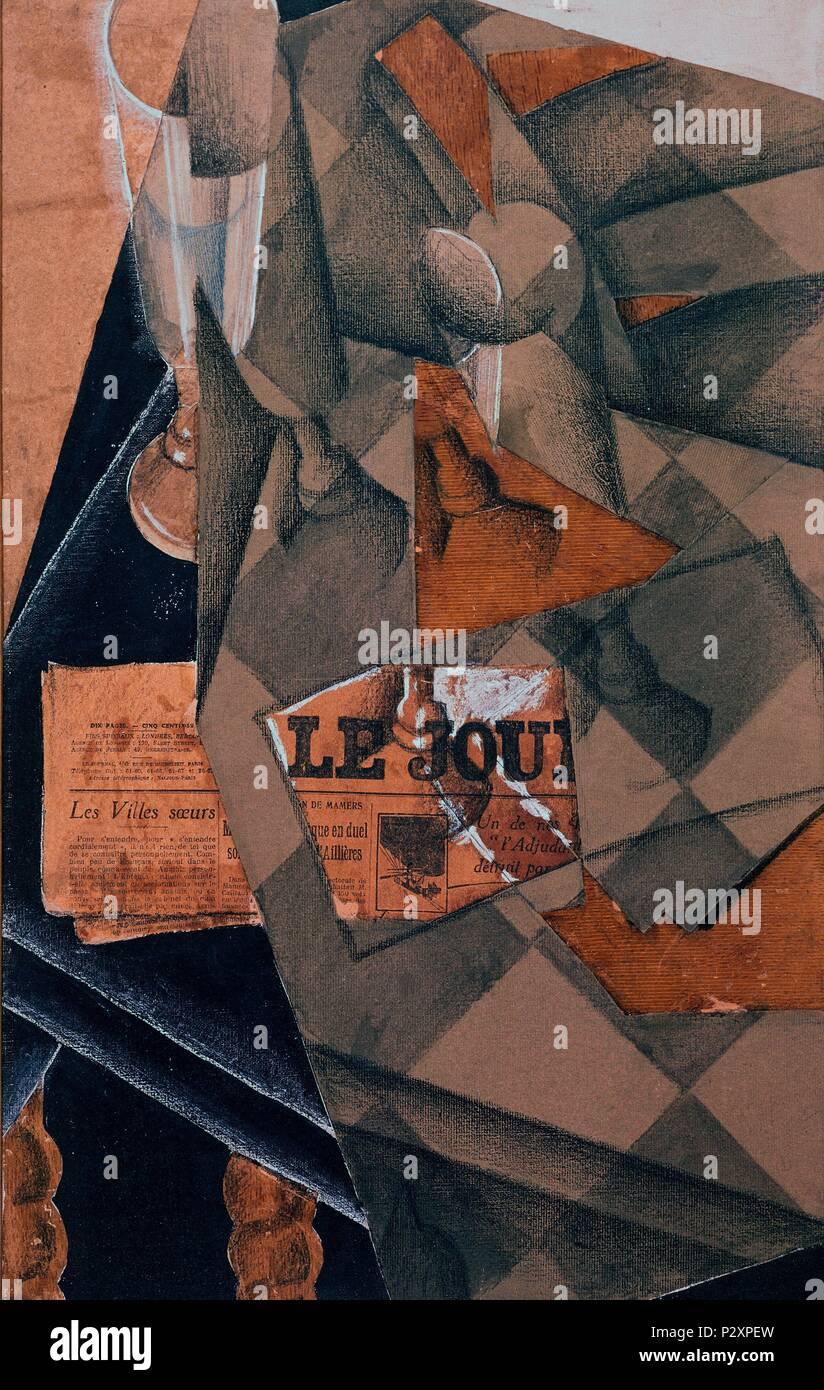 BODEGON CUBISTA - SIGLO XX. Autor: Juan Gris (1887-1927). Ort : COLEGIO ...