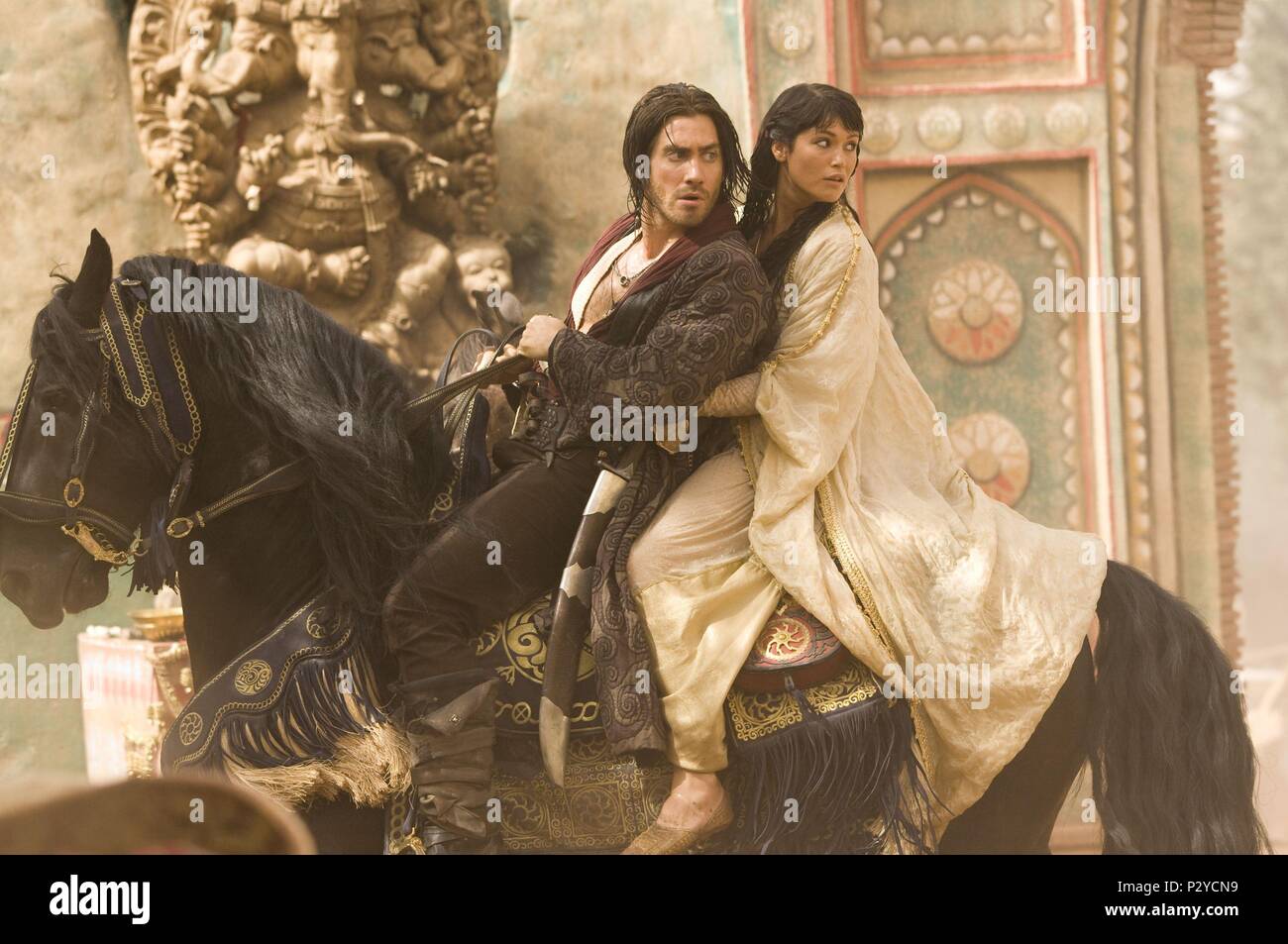 Jake Gyllenhaal und Gemma Arterton Prinz Von Persien Stockfotos und ...