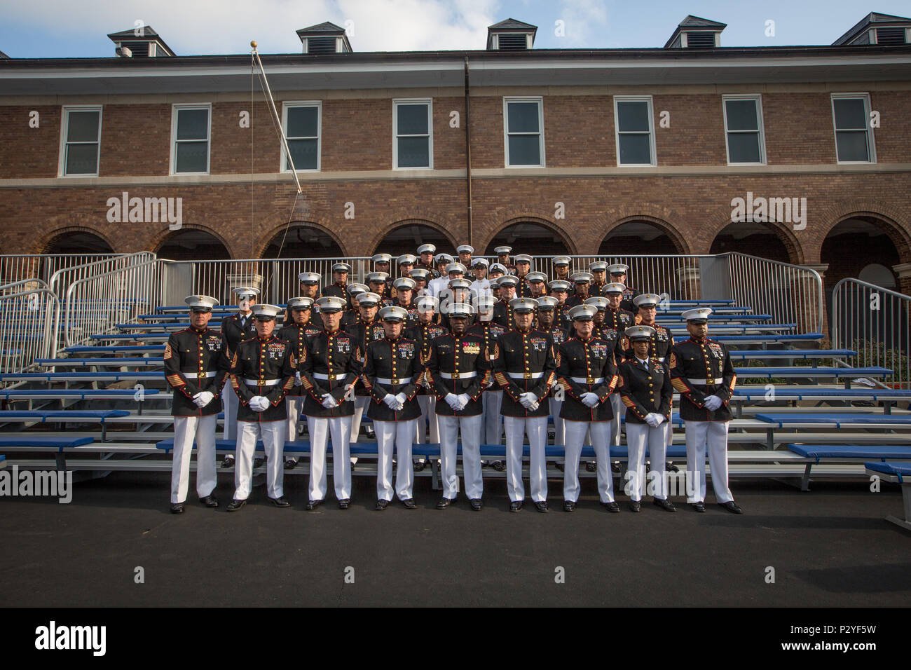 Die 18 Sergeant Major des Marine Corps, Ronald L. Grün, Hosts ein Abend ...