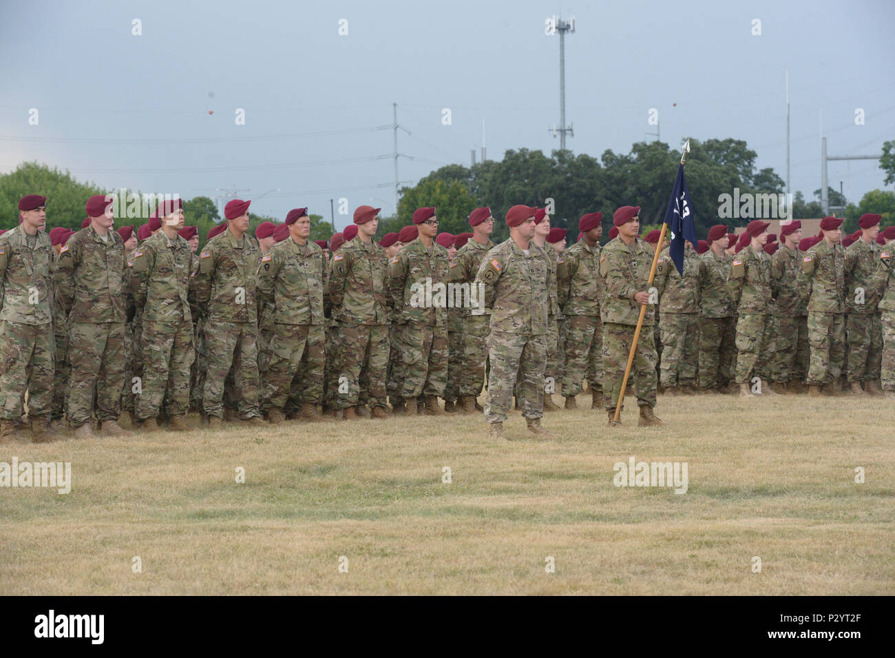 143rd Infantry Battalion Airborne Stockfotos und -bilder Kaufen - Alamy