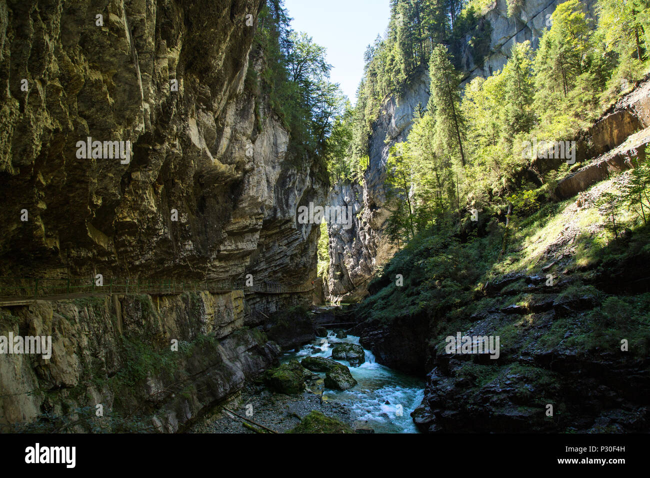 Breitachklamm Breitach Schlucht Stockfotos und -bilder Kaufen - Alamy