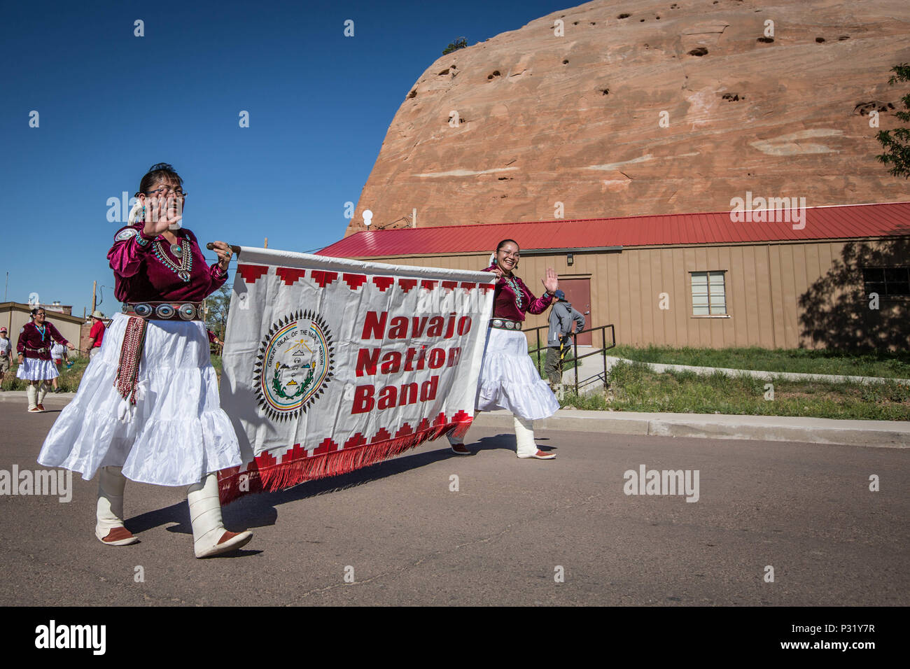 Die 18 Sergeant Major des Marine Corps, Ronald L. Grün, besucht eine ...