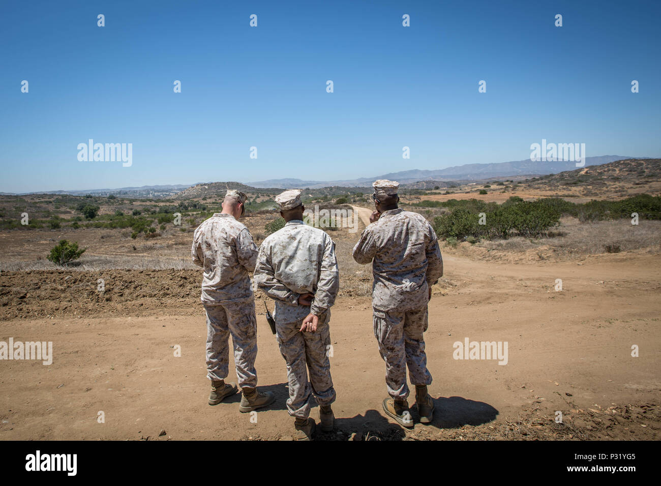 Die 18 Sergeant Major des Marine Corps, Ronald L. Grün, besuche Marines ...