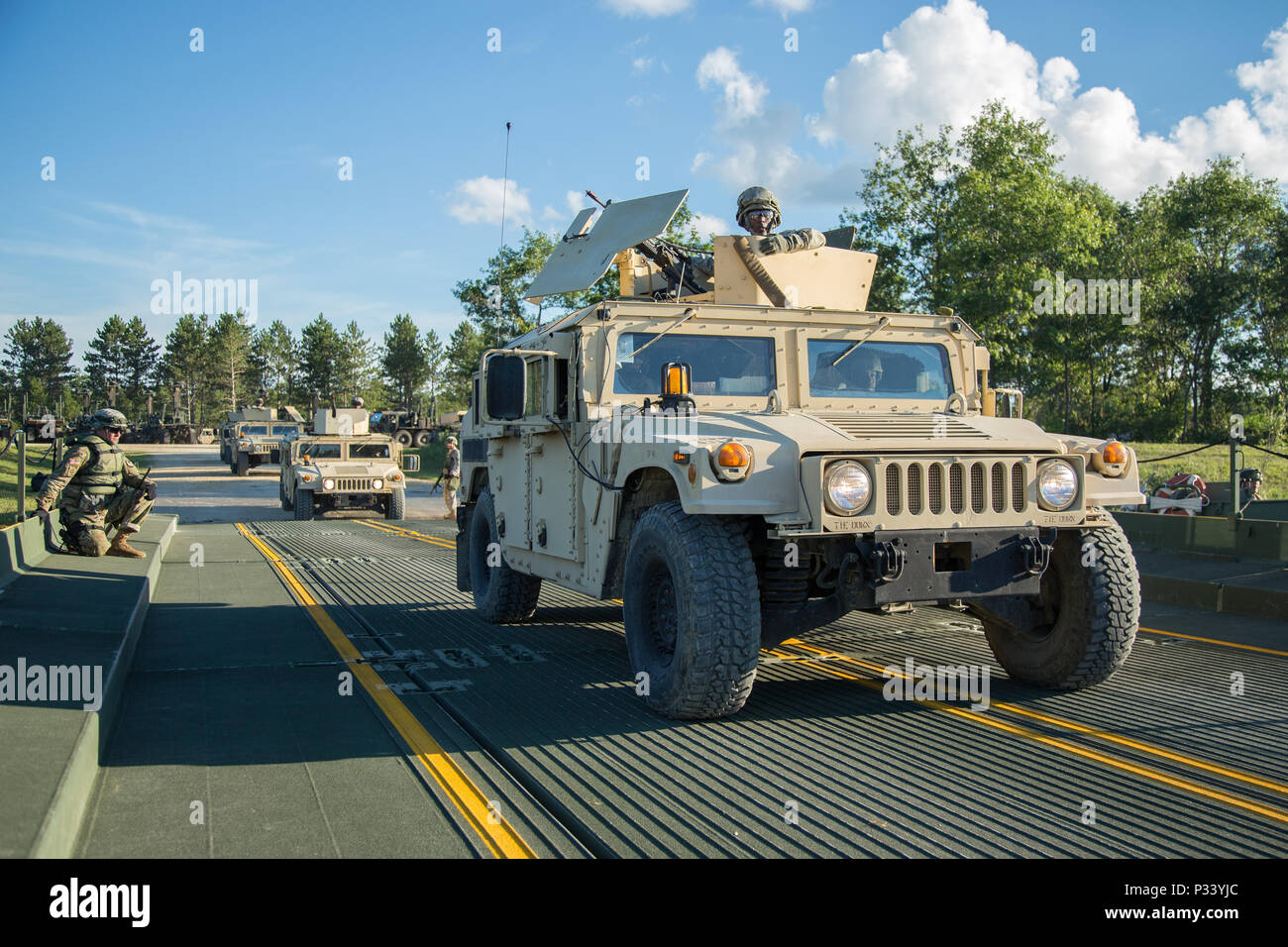 Us-Armee Soldaten von der 805th Military Police Company, Cary, N.C ...