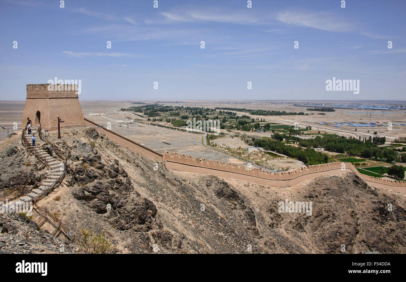China great wall gobi -Fotos und -Bildmaterial in hoher Auflösung – Alamy