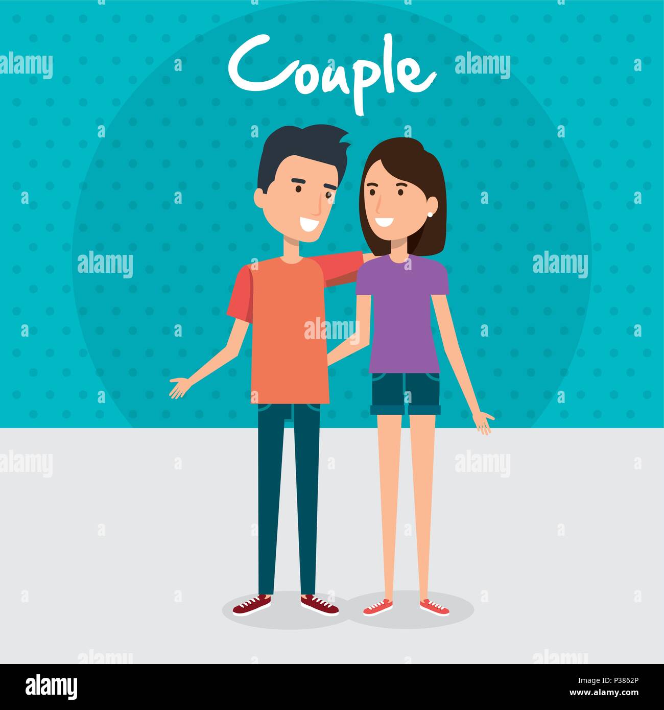 Vector de ilustración de personaje de dibujos animados Stock ...