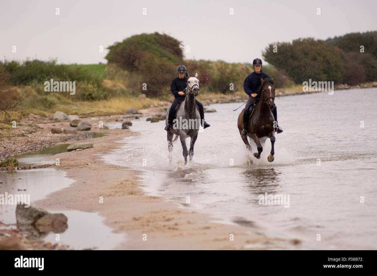 Reiter am strand -Fotos und -Bildmaterial in hoher Auflösung – Alamy
