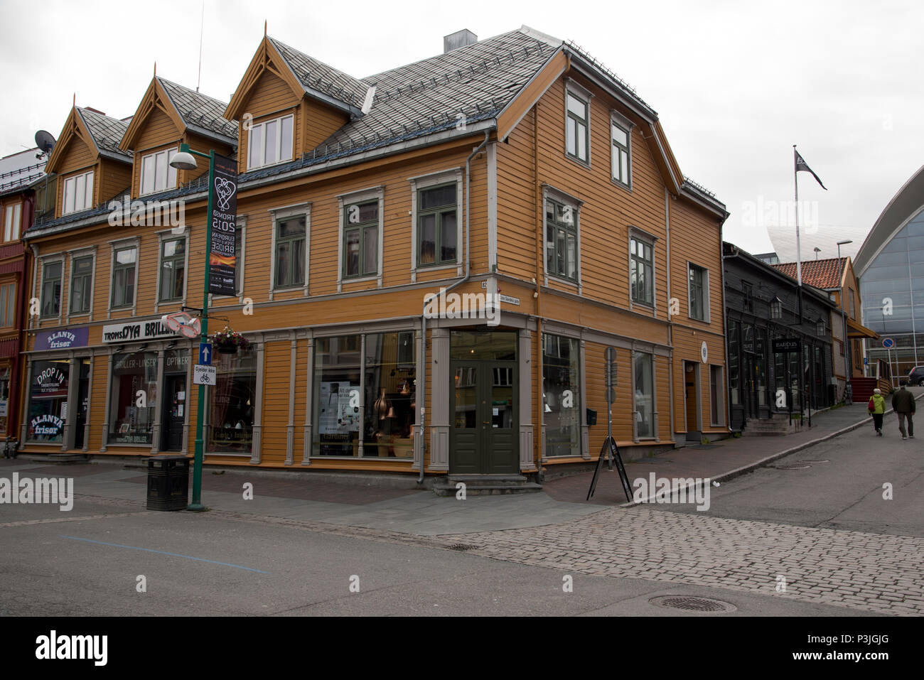 Historisches zentrum tromso Stockfotos und -bilder Kaufen - Alamy