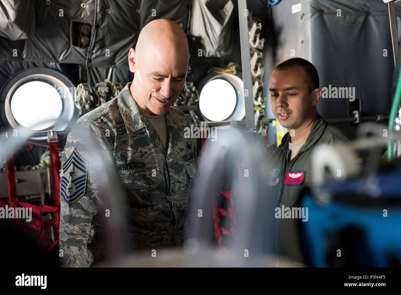 Chief Master Sgt. Ronald C. Anderson, Command Chief Master Sergeant von ...