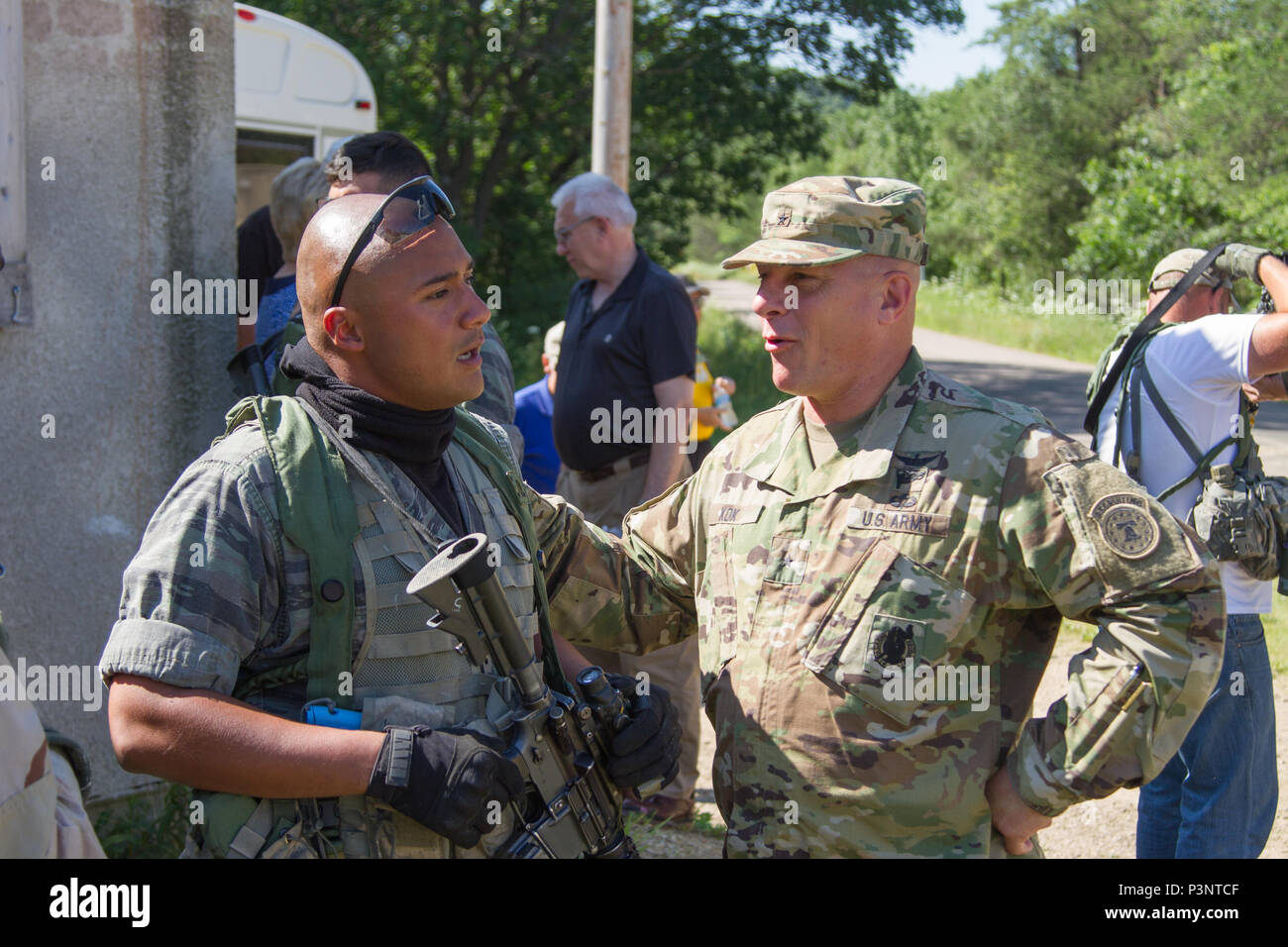 U.S. Army Brigadier General Troy Kok, Stellvertretender Kommandierender ...